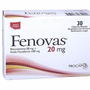 Fenovas 20 Mg por 30 Capsulas blandas - drogueria castillejo