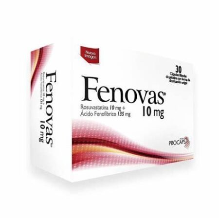 Fenovas 10 Mg por 30 Capsulas blandas - drogueria castillejo