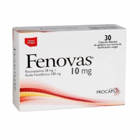 Fenovas 10 Mg por 30 Capsulas blandas - drogueria castillejo