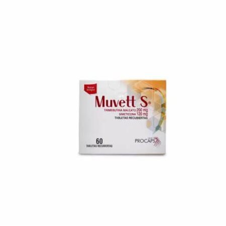 Muvett S caja por 60 tabletas - drogueria castillejo