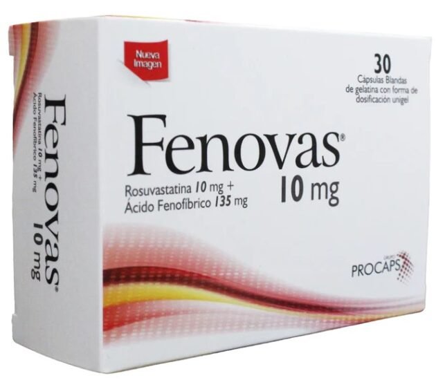Fenovas 10 Mg por 30 Capsulas blandas - drogueria castillejo